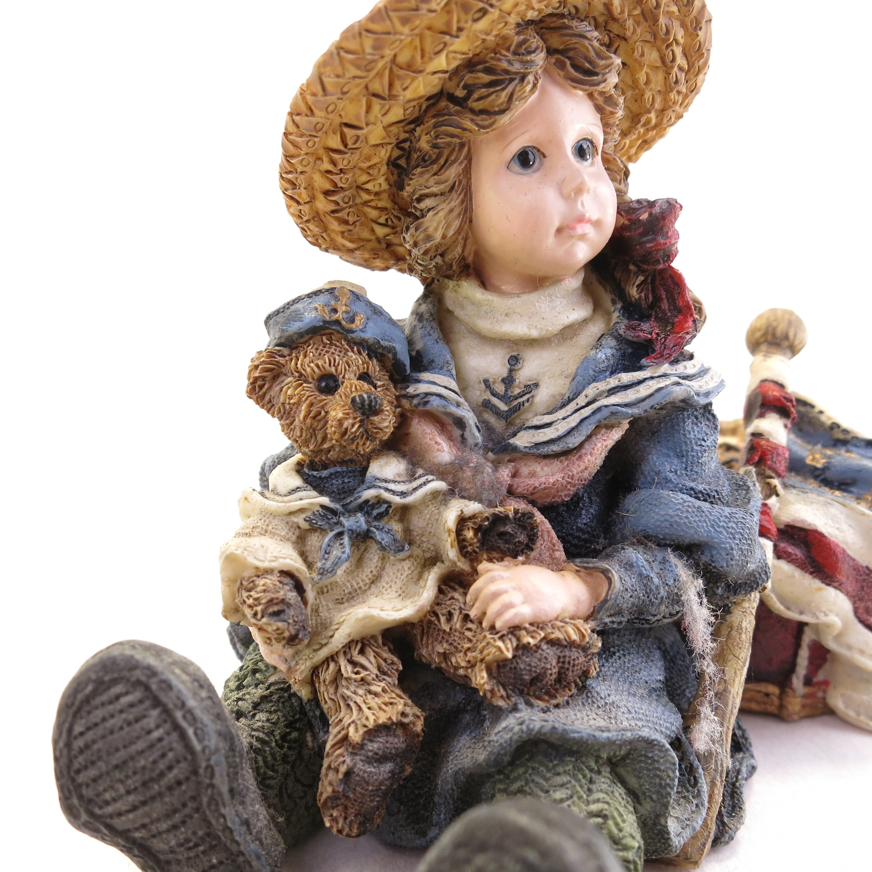 1995 Boyds Yesterdays Child The Dollstone Collection, Betsy with Edmund ...