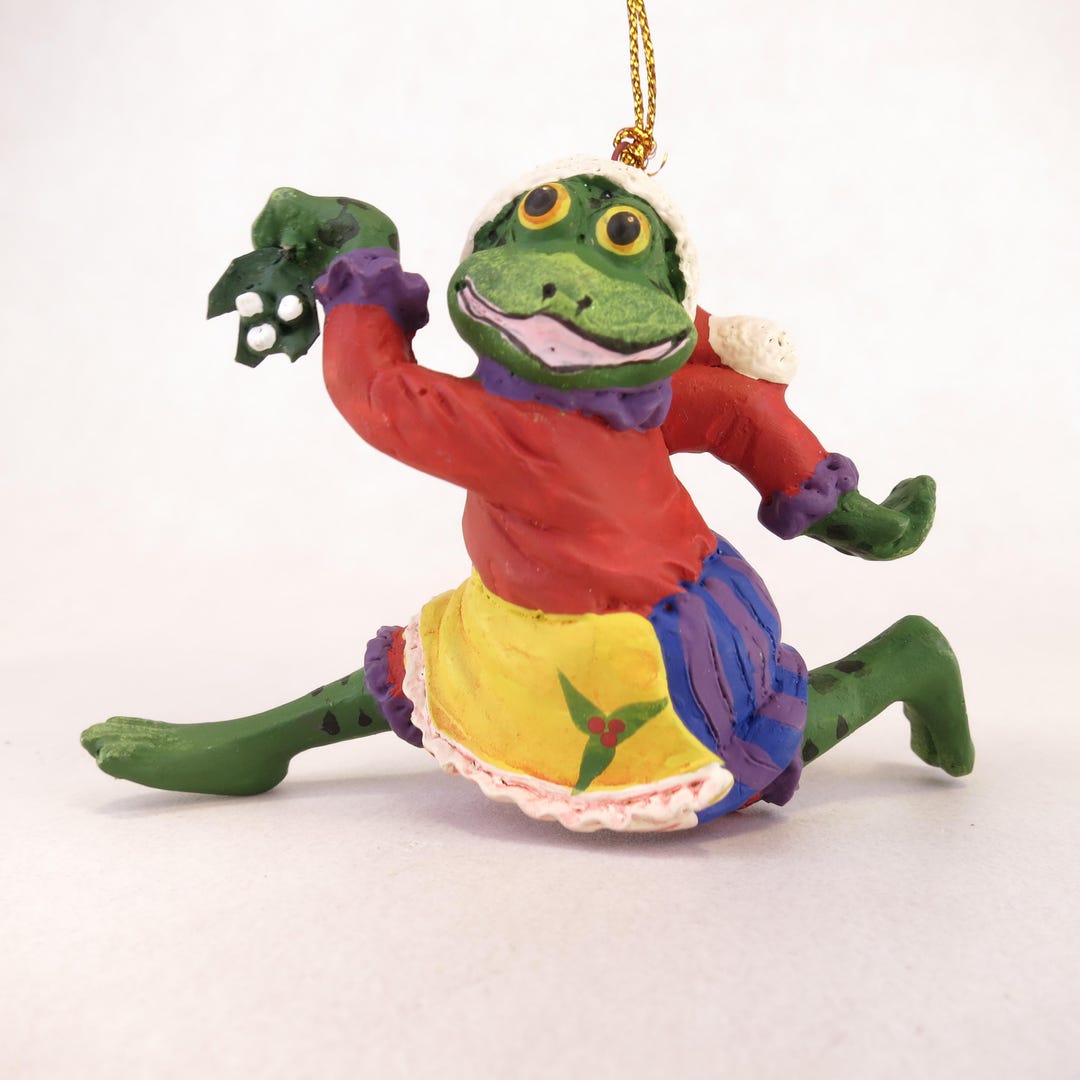 Gallerie II Mistletoads Cousin Tilly Ornament 2.25 Tall - Etsy