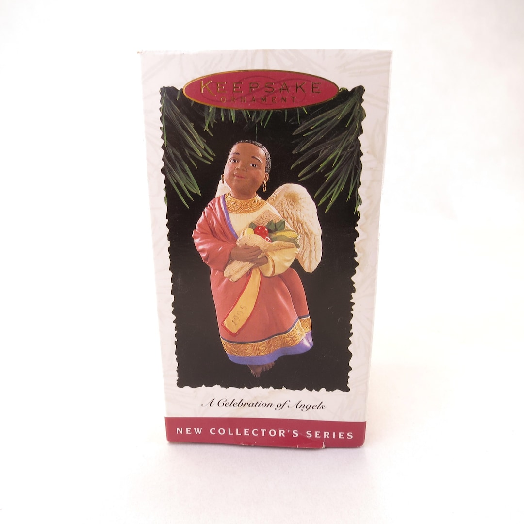 Celebration Angels Black 1st in Series 1995 Hallmark Keepsake Ornament ...