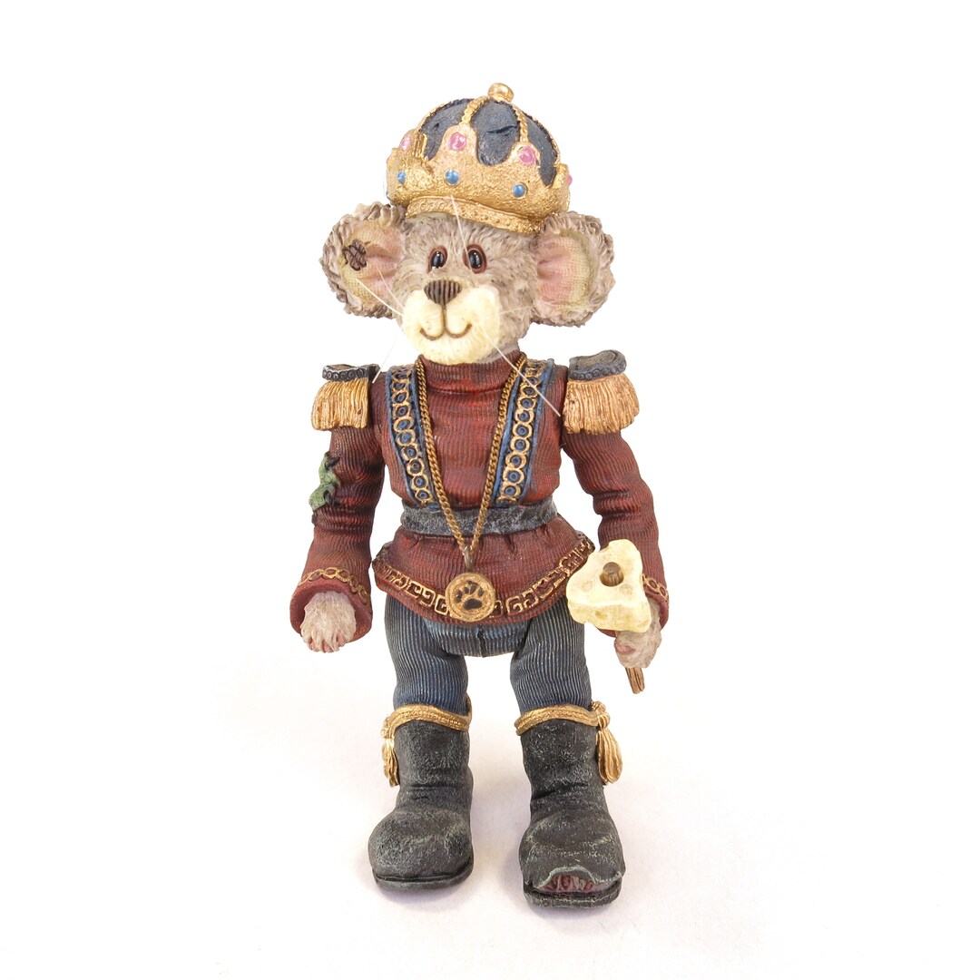 Boyds Bears Shoebox Bears Nutcracker Mouseking 3223 Vintage 4.8 Tall - Etsy