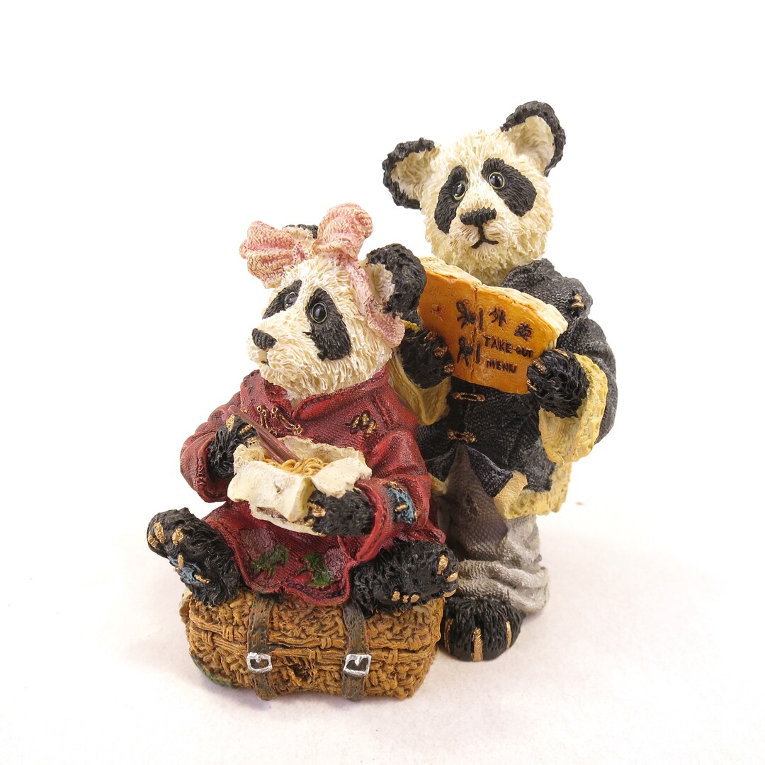 Boyds Bear & Friends Hsing Hsing and Ling Ling Wongbruin 2433 Noah's ...