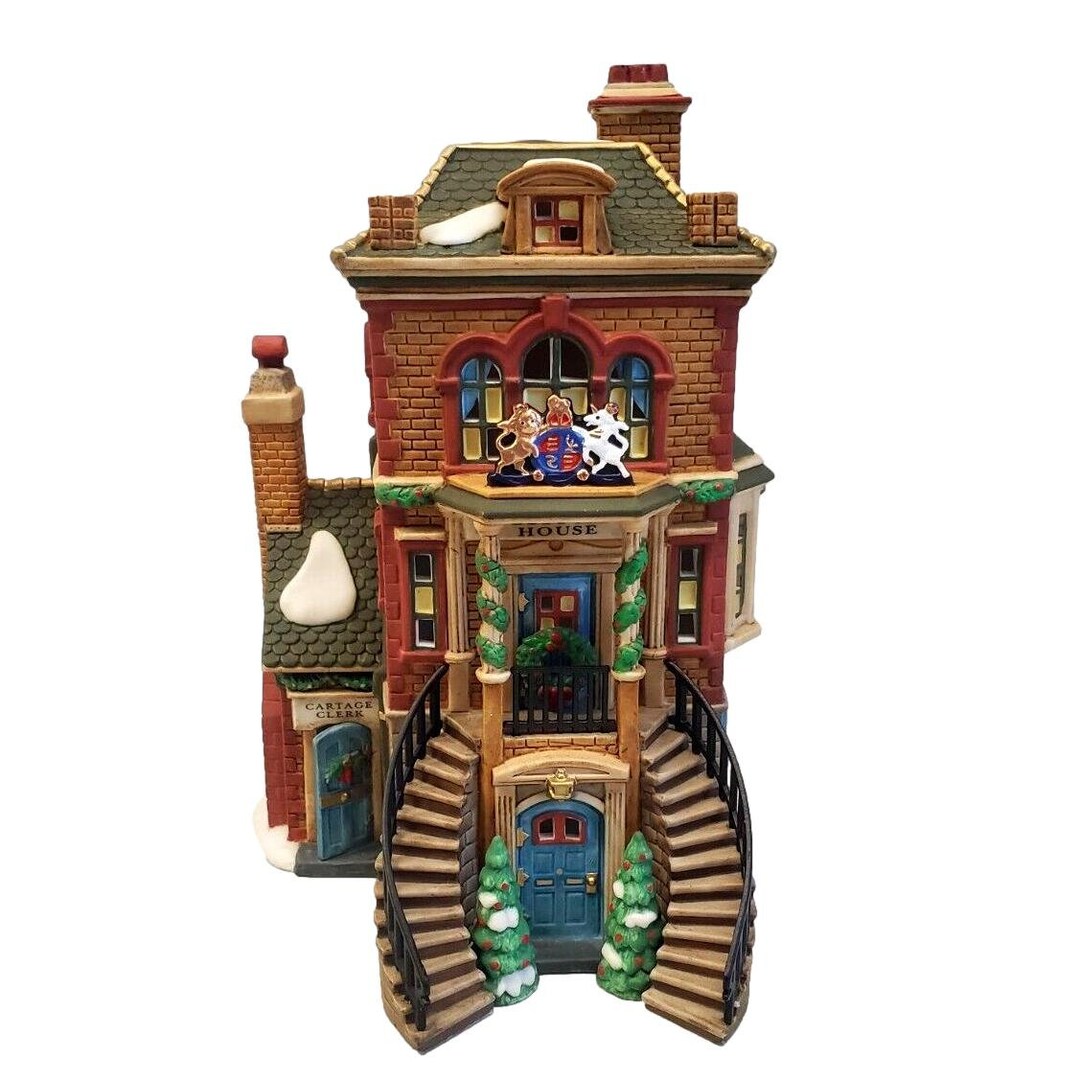 Department 56 Dickens Village Custom House Carriage Clerk 58301 - Etsy
