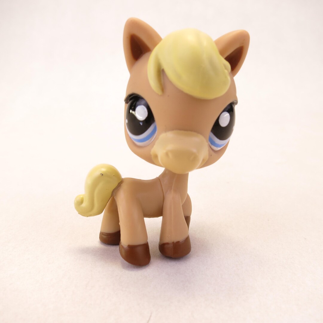Hasbro Littlest Pet Shop Tan Horse LPS Pet Collectible - Etsy