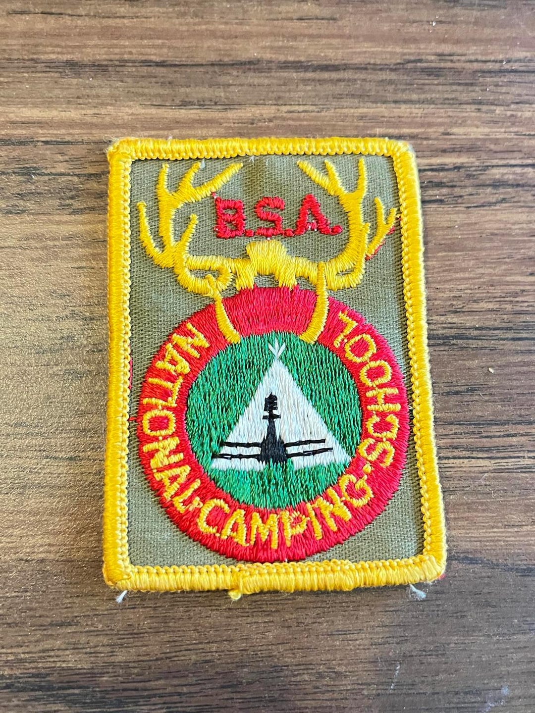 BSA National Camping School Boy Scouts of America Patch - Etsy