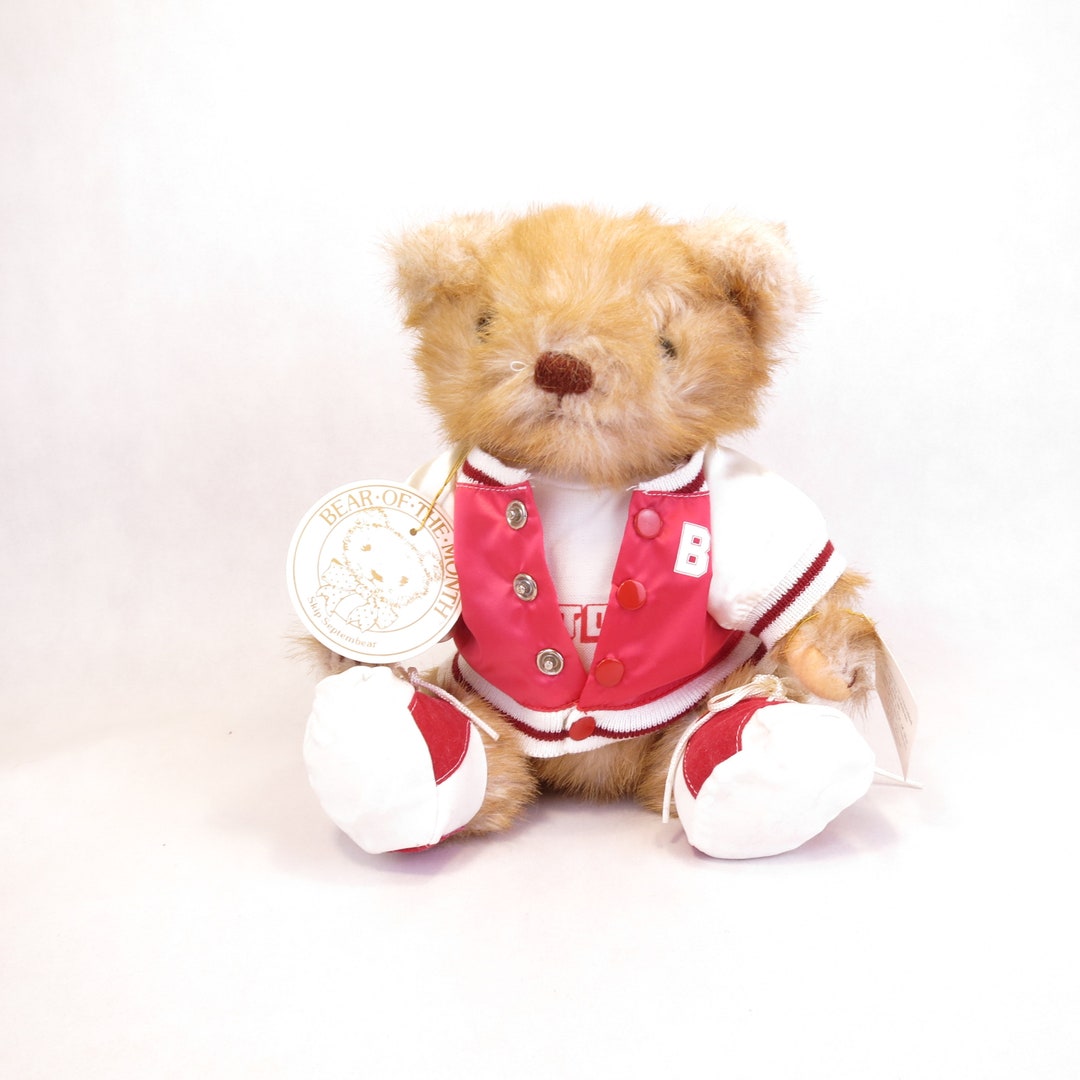 Gorham Beartown Bear of Month Skip September 1986 Beartown Jacket - Etsy