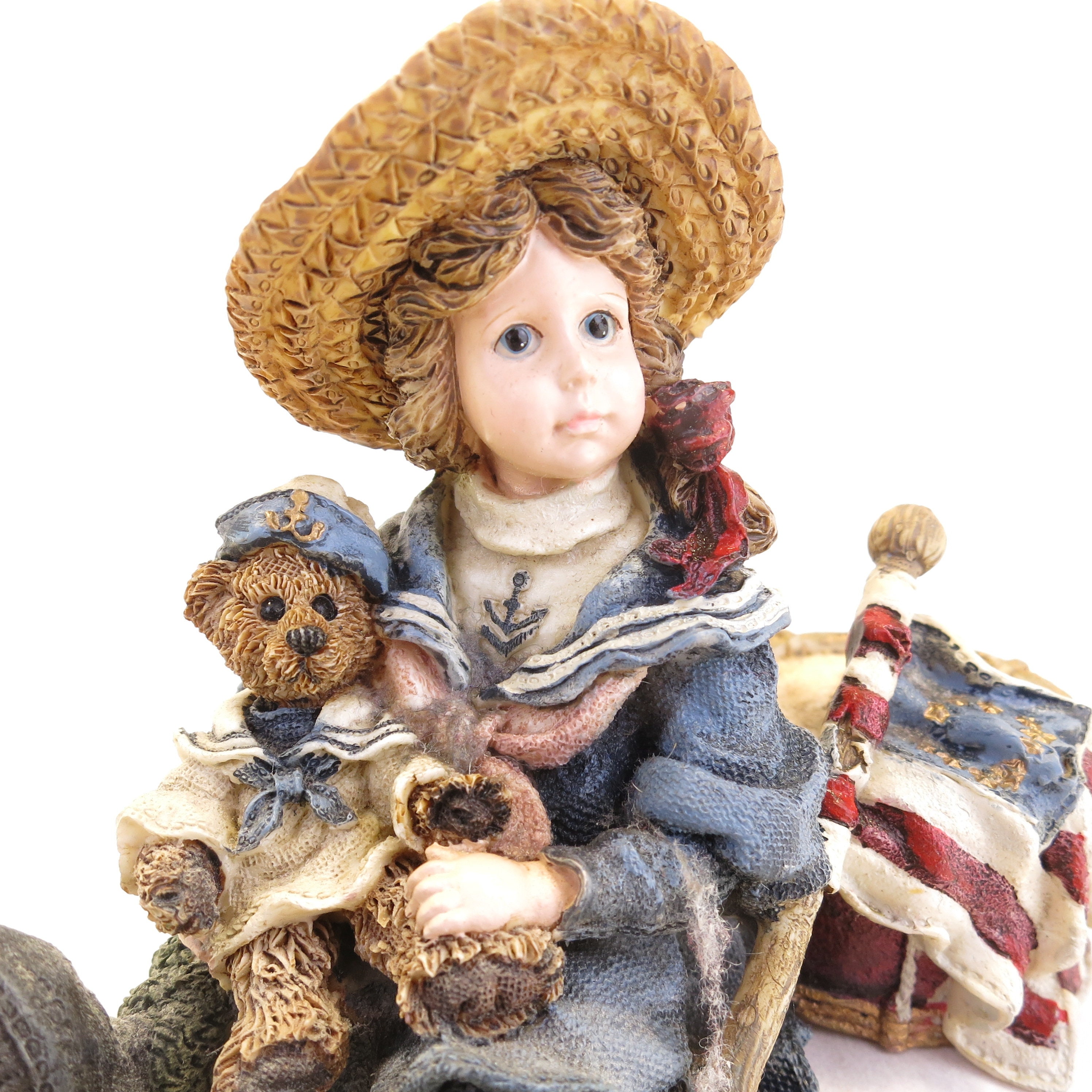 1995 Boyds Yesterdays Child The Dollstone Collection, Betsy with Edmund ...