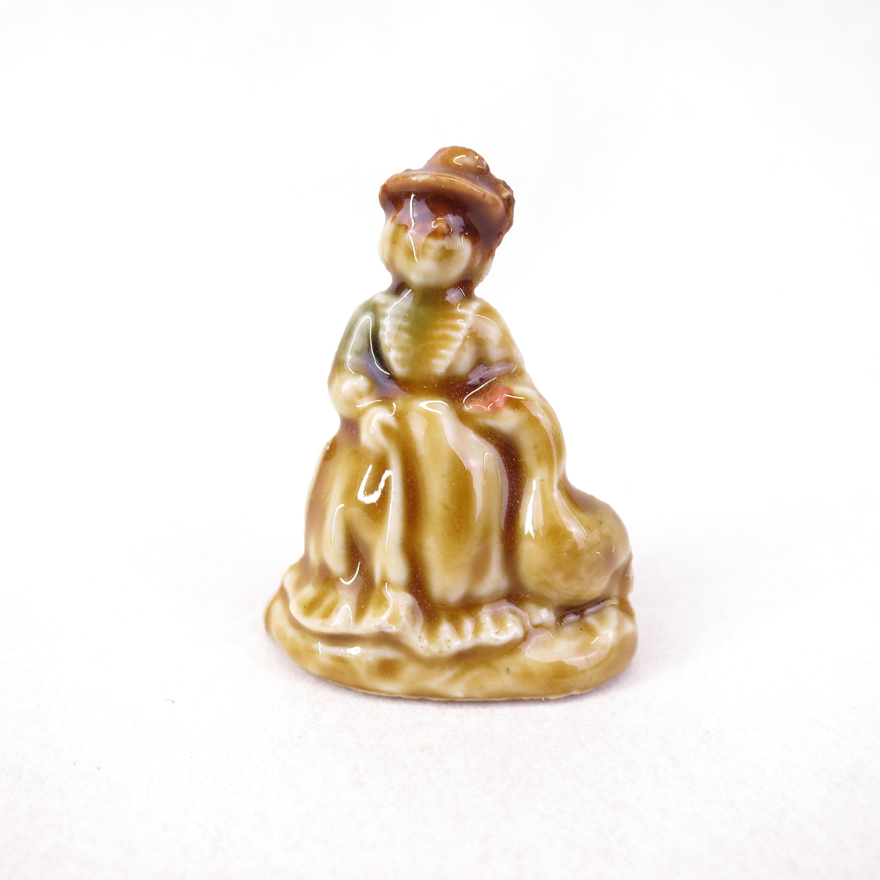 Vintage Wade Whimsies Miniature Ceramic Glazed Mother Goose, Nursery ...