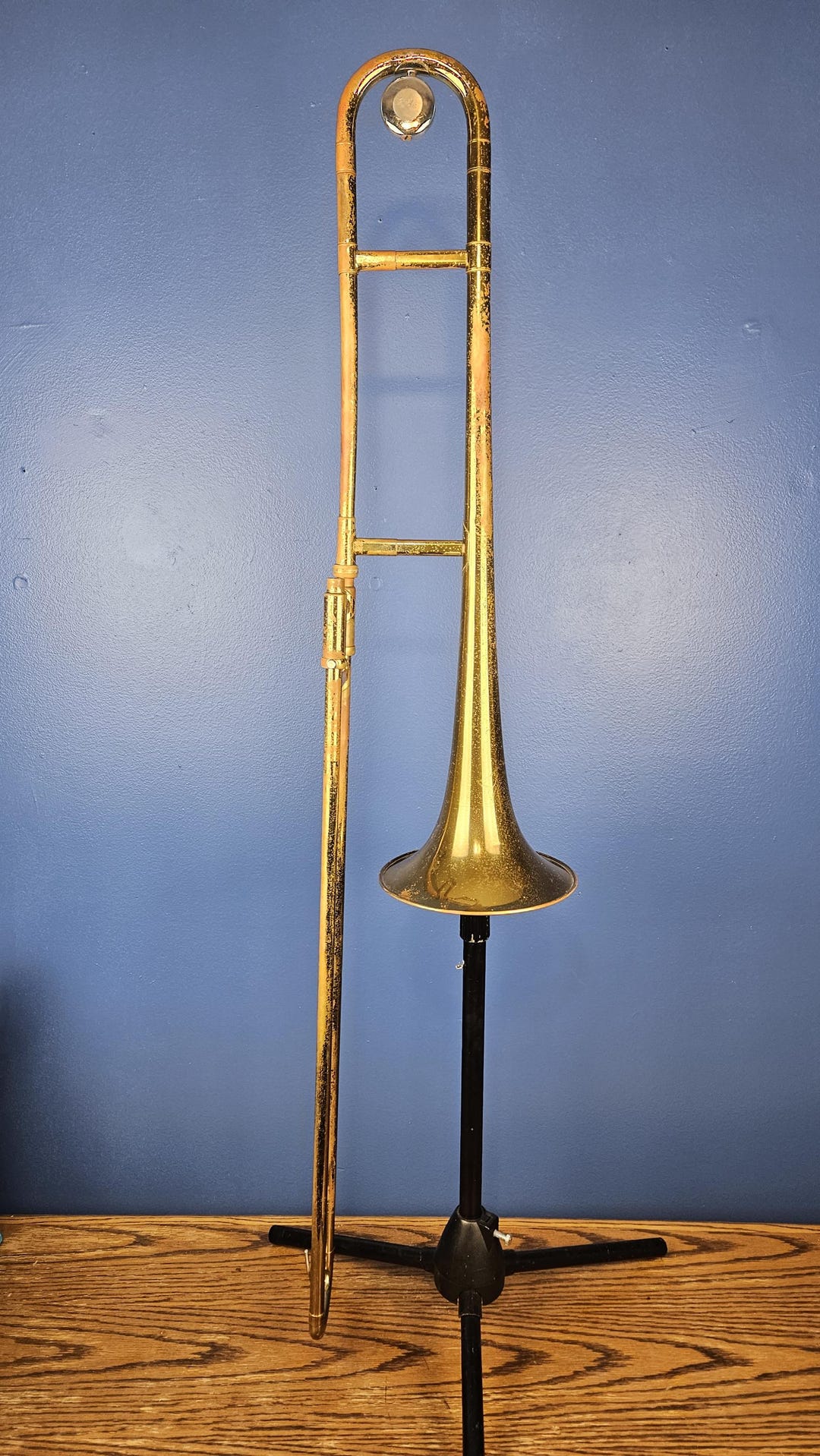Vintage Trombone Olds Ambassador Brass Lacquer Finish - Etsy