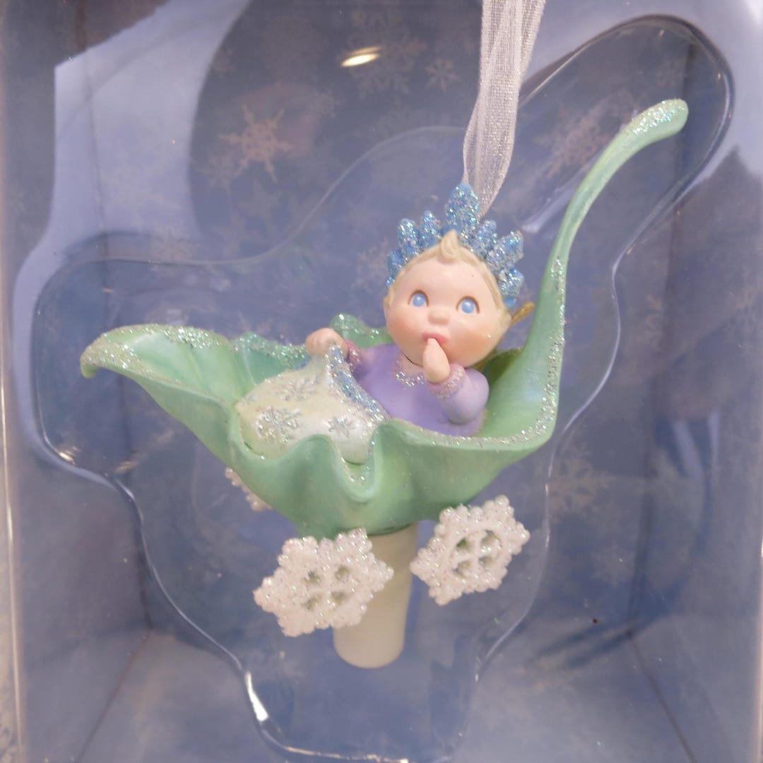 Baby Delandra Frostlight Faeries, Too Series 2002 Hallmark Ornament ...
