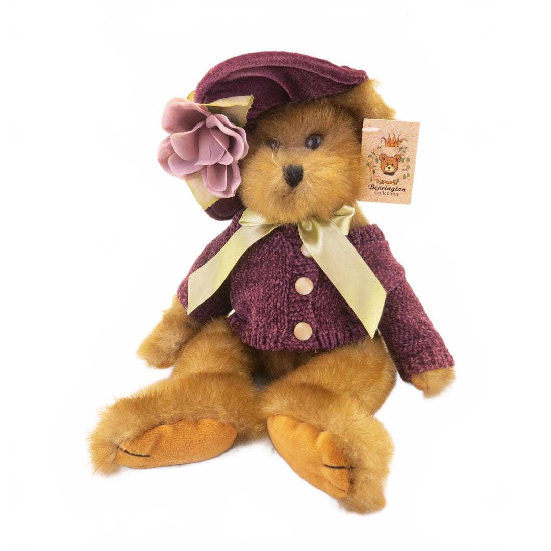 Vintage the Bearington Collection Bear Marietta Handcrafted Plush 12 ...