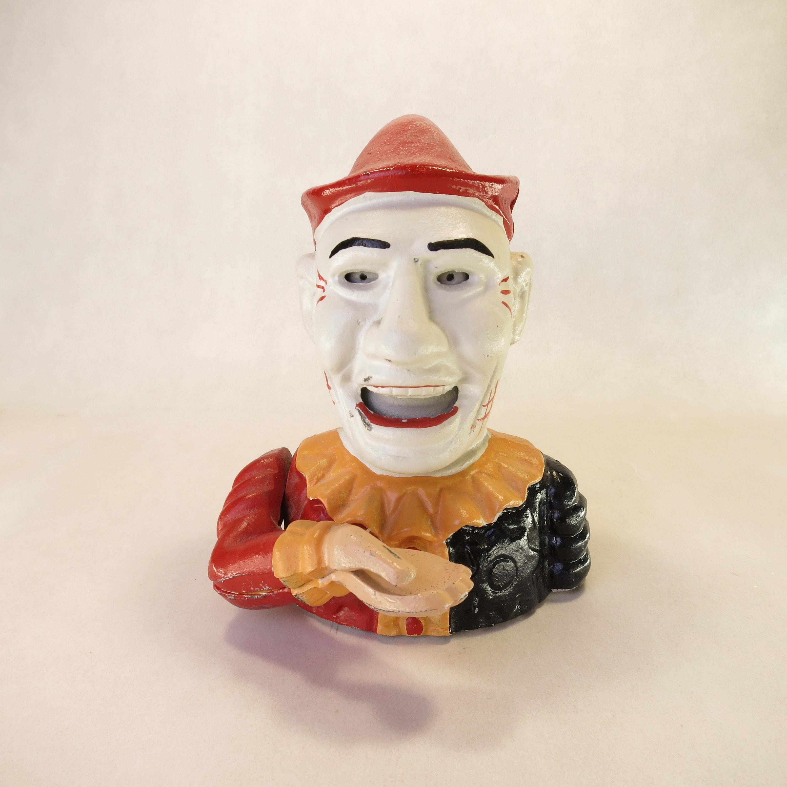 Figurines & Knick Knacks Art & Collectibles Vintage Metal Clown coin ...
