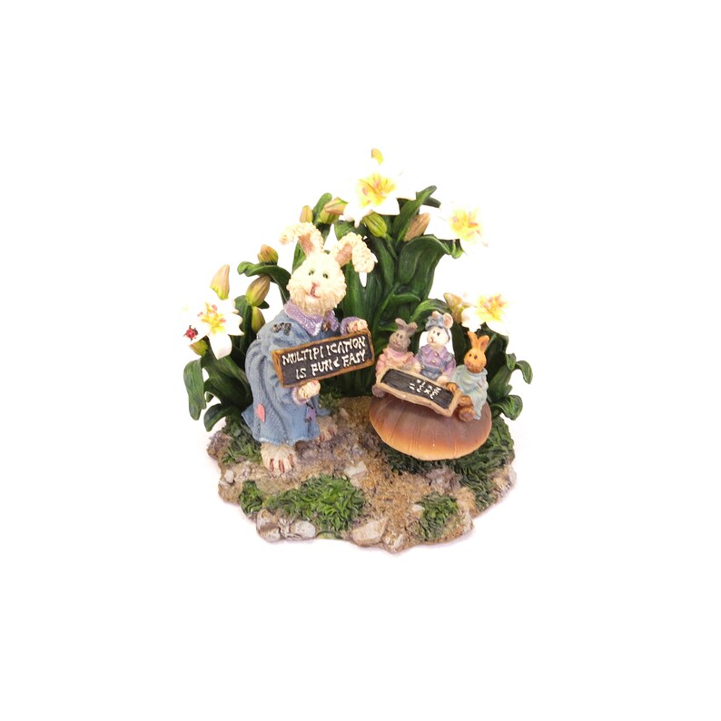 Boyds School Teacher Rabbit Miss Hopalots With Hop Skip & - Etsy