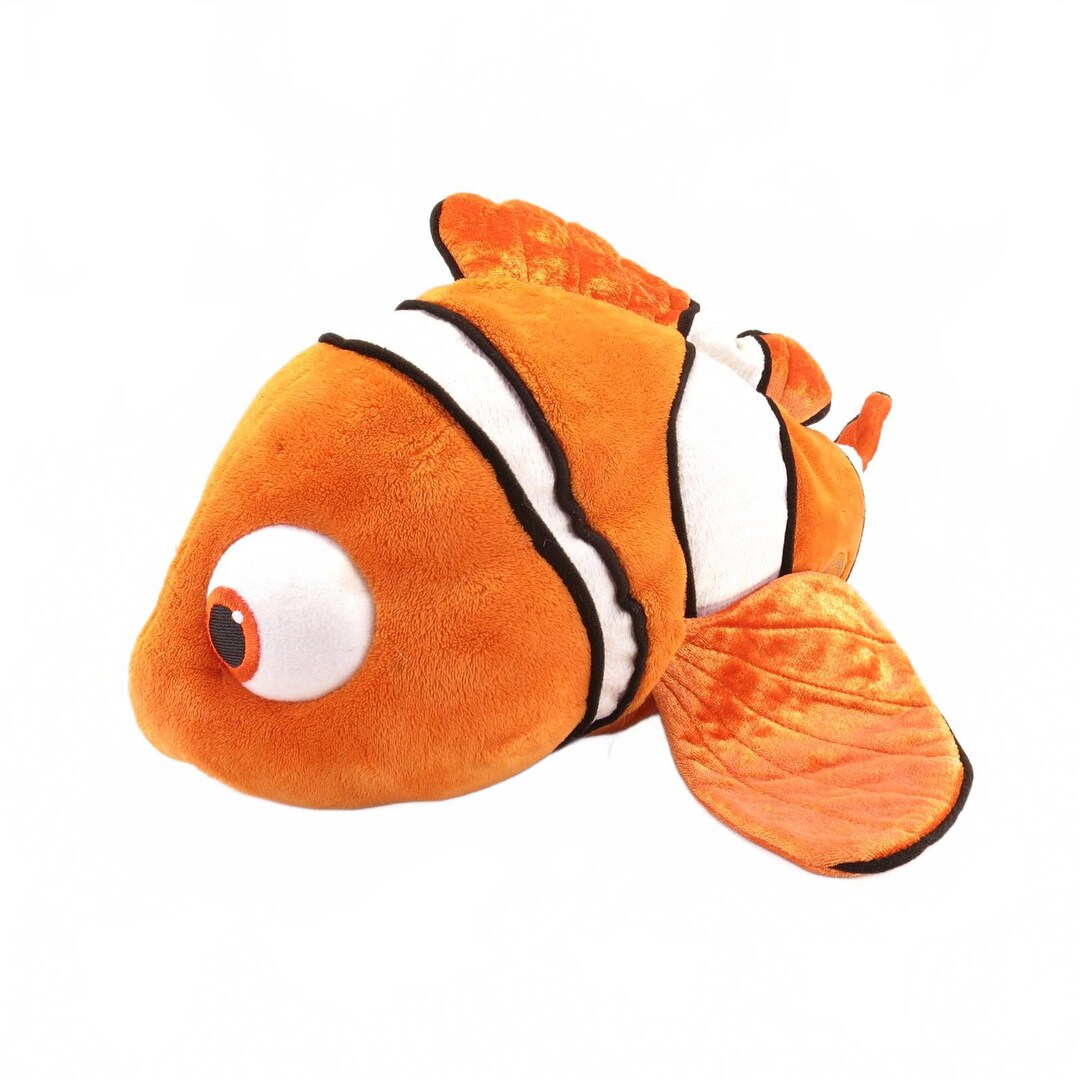 Disney Finding Nemo Dory Clown Fish Orange White Plush Stuffed Animal ...