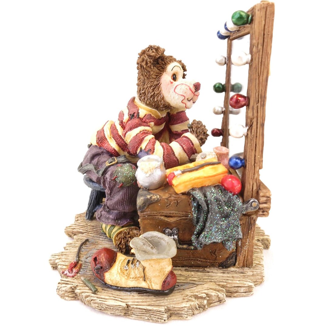 Put on A Happy Face Bear Clown Vintage Boyds 02001-71 Stands 4" - Etsy