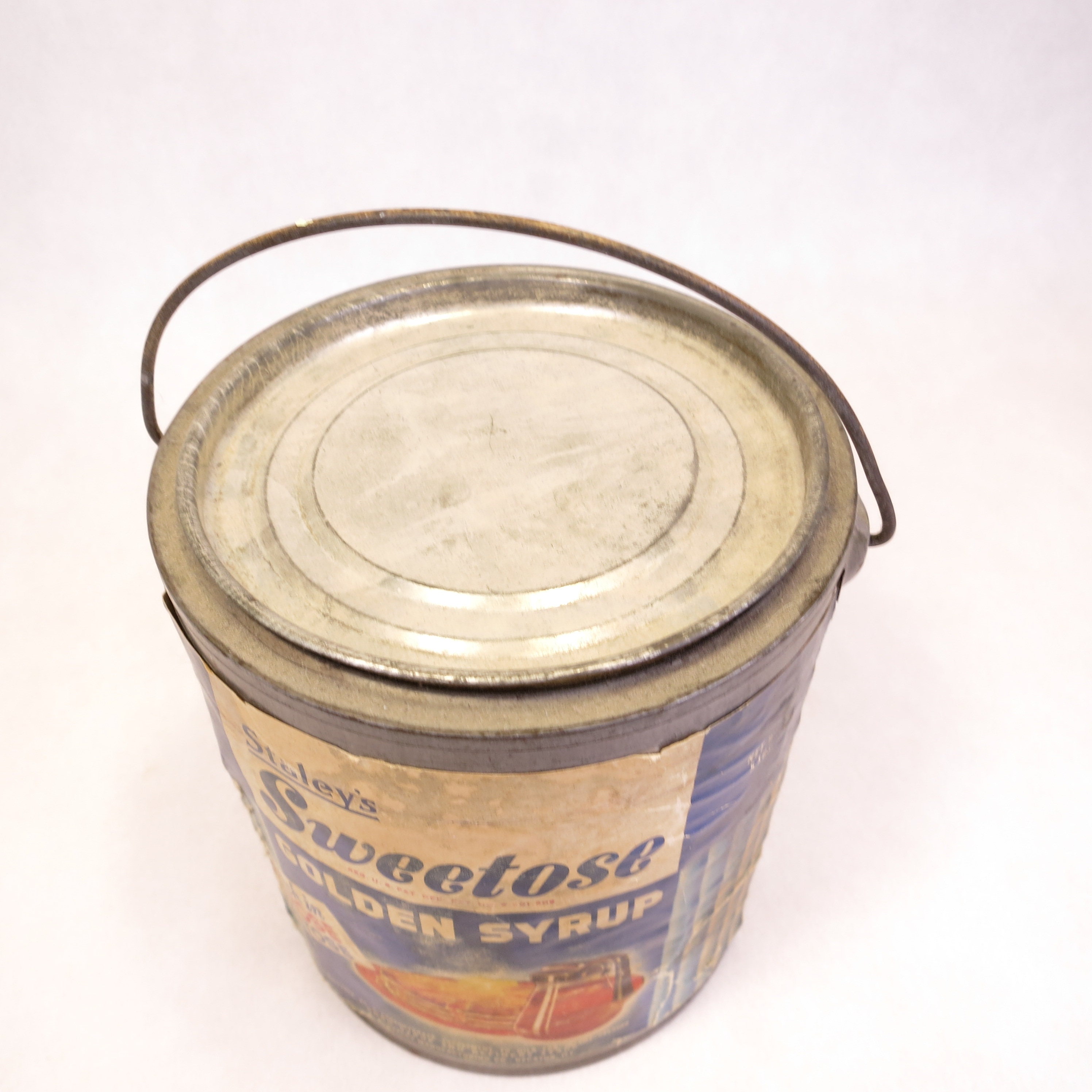 Rare Vintage Staley's Golden Table Syrup Pour Can