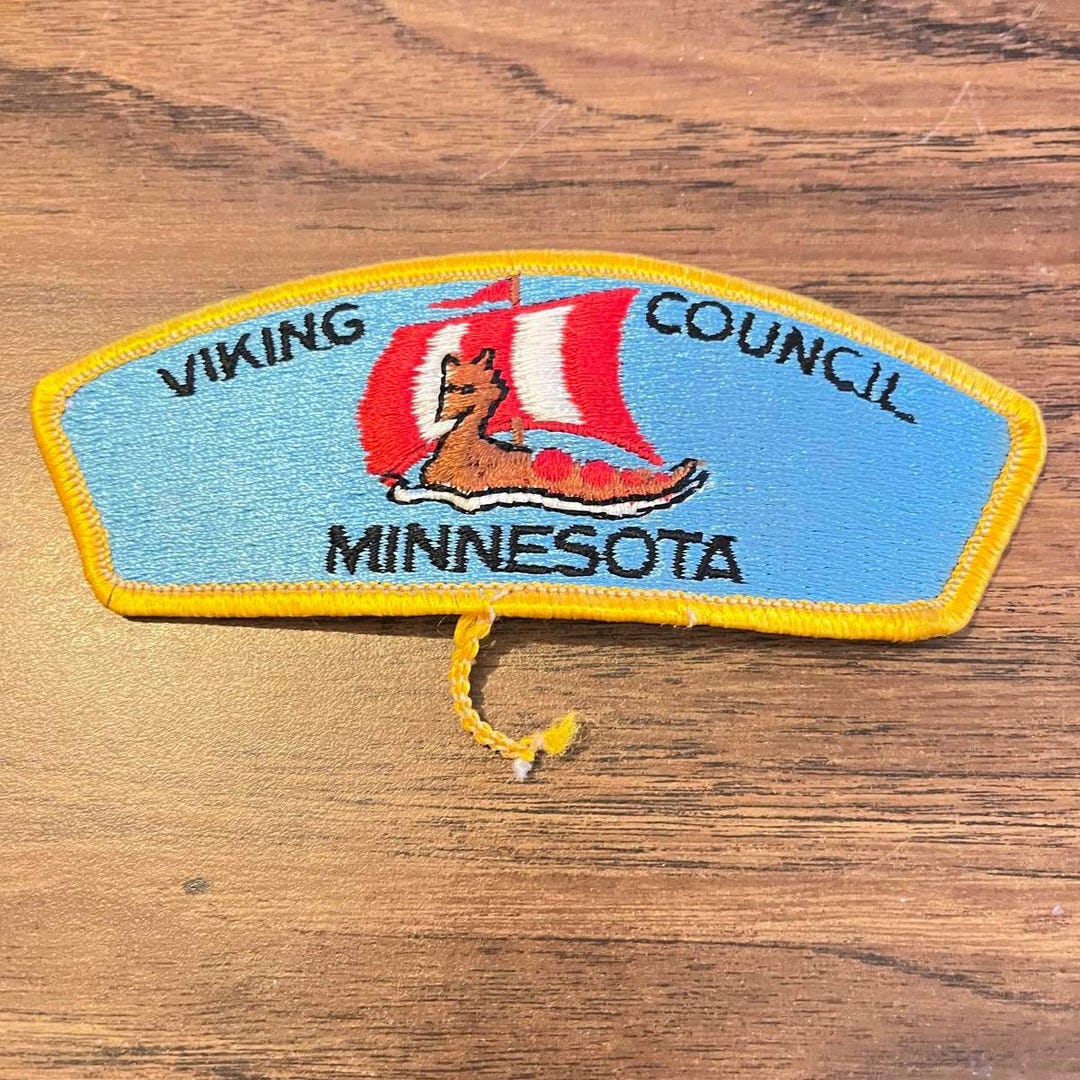 Viking Council Minnesota Strip Stitch Boy Scouts of America BSA - Etsy