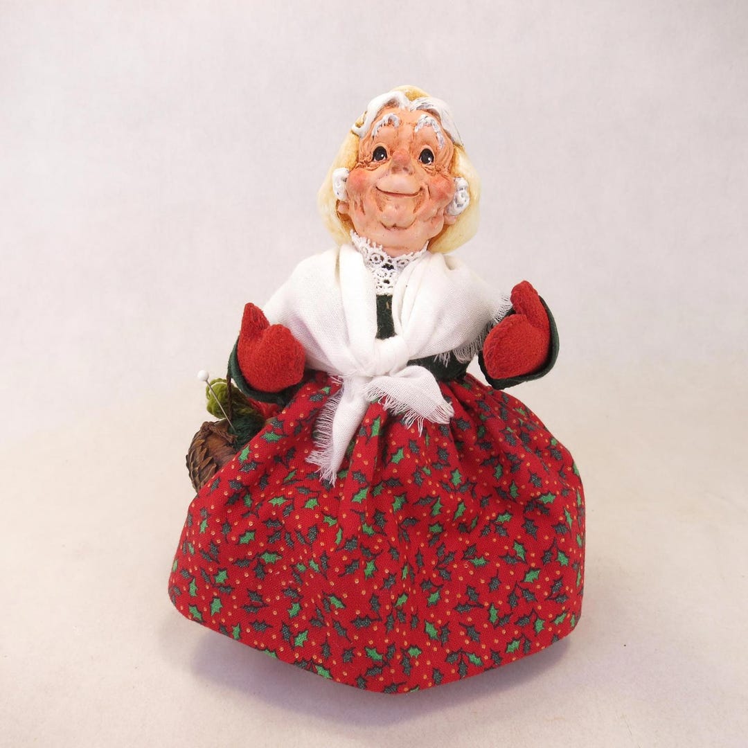 Simpich Character Doll Elf Katrinka Handmade Retired Jolly Seamstress ...