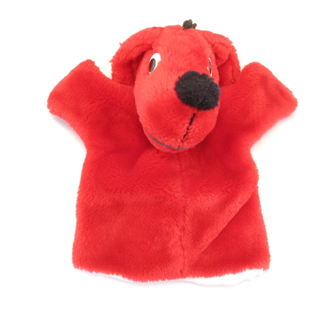 Clifford Big Red Dog Hand Puppet Norman Bridwell 1995 Merry Makers ...
