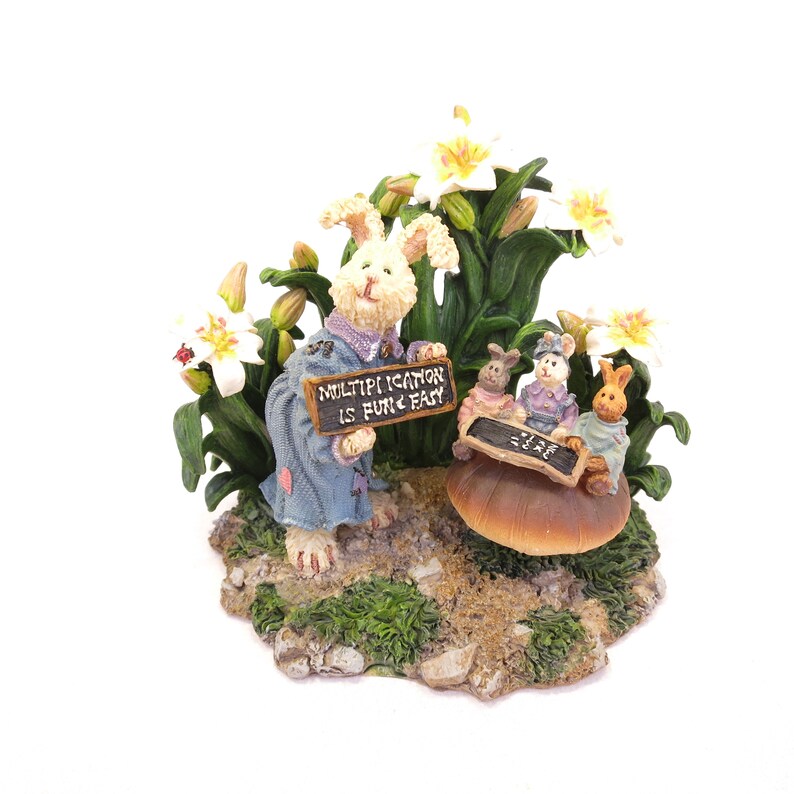 Boyds School Teacher Rabbit Miss Hopalots With Hop Skip & - Etsy