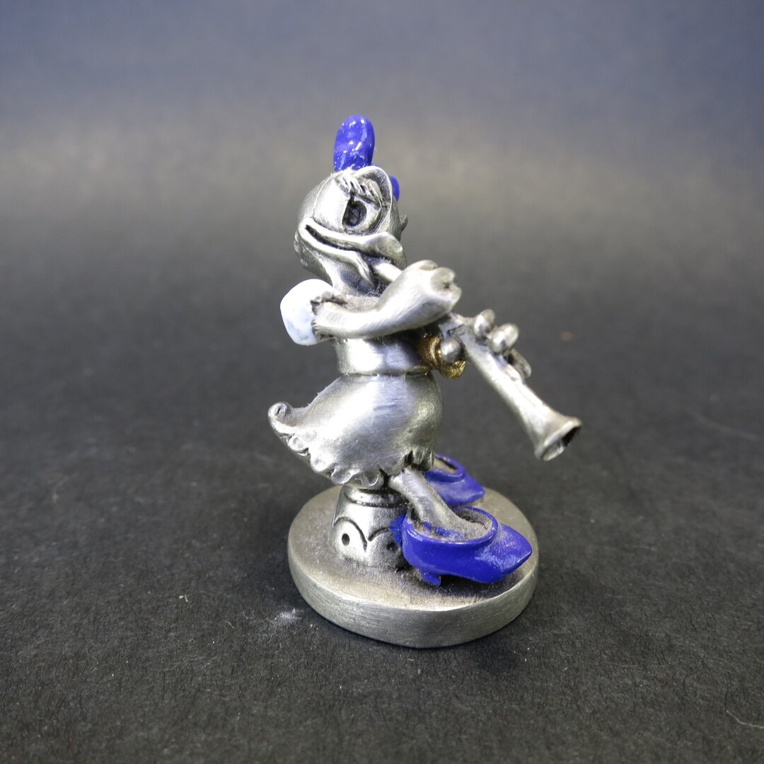 Vintage Daisy Duck Clarinet Barnyard Symphony by Hudson Pewter 5476 - Etsy