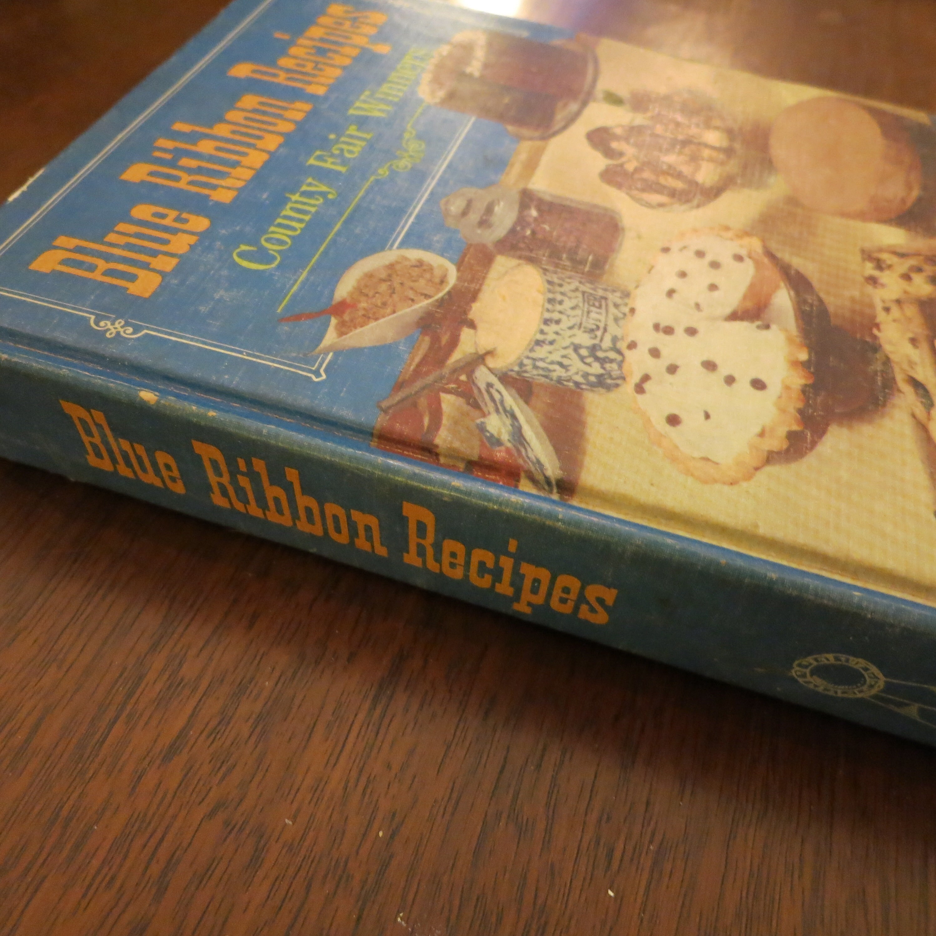 Vintage Cookbook, 1960's Blue Ribbon Recipes Hardcover, Vintage Recipes ...