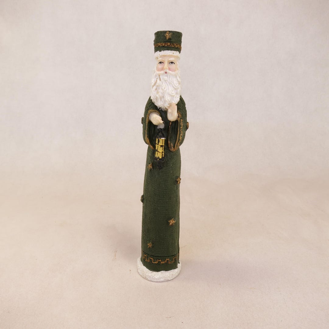 Vintage Skinny Santa Claus Statue 6 Christmas Decor - Etsy