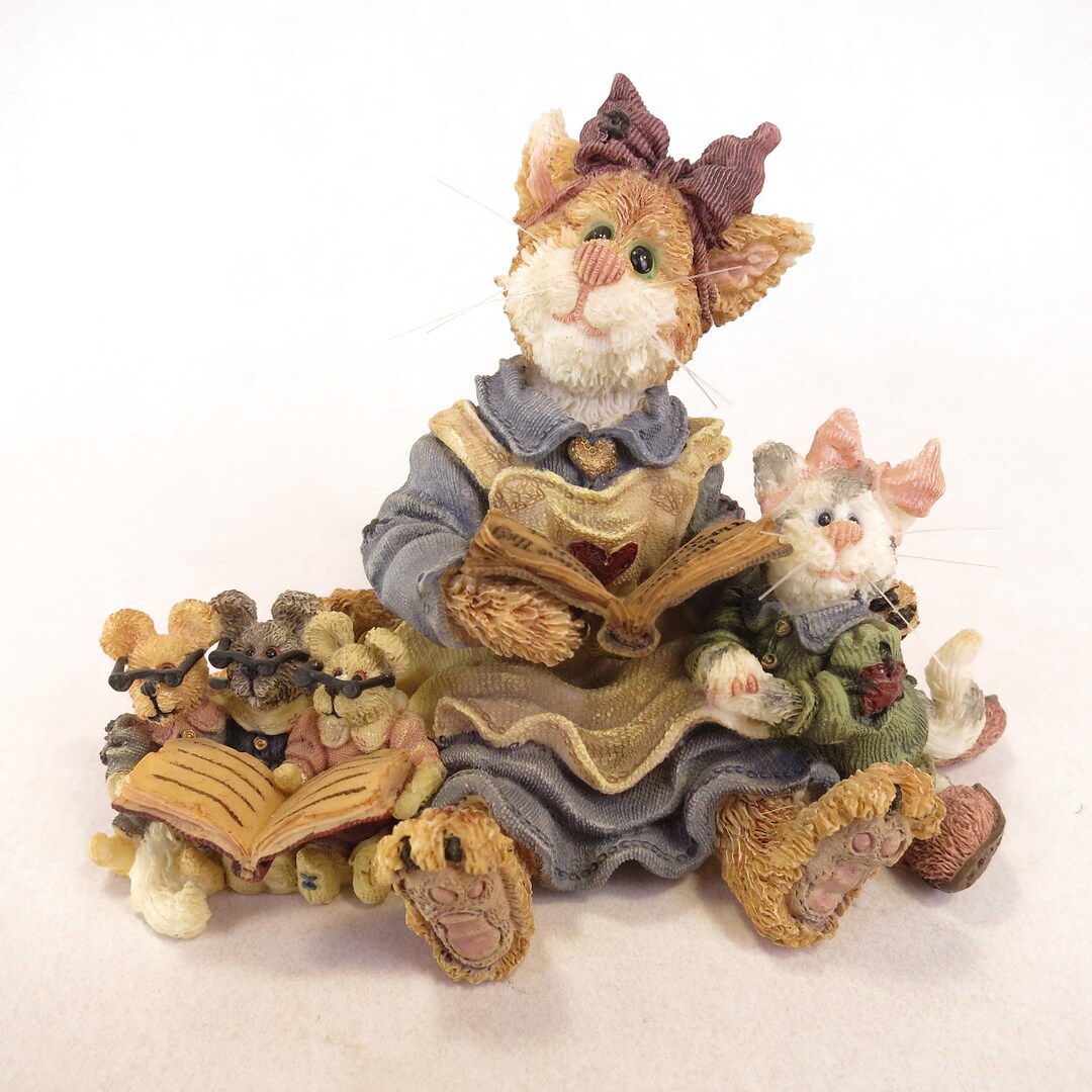 Boyds Bears Friends Cat the Purrstone Collection #37105 Mama Purrsmore ...