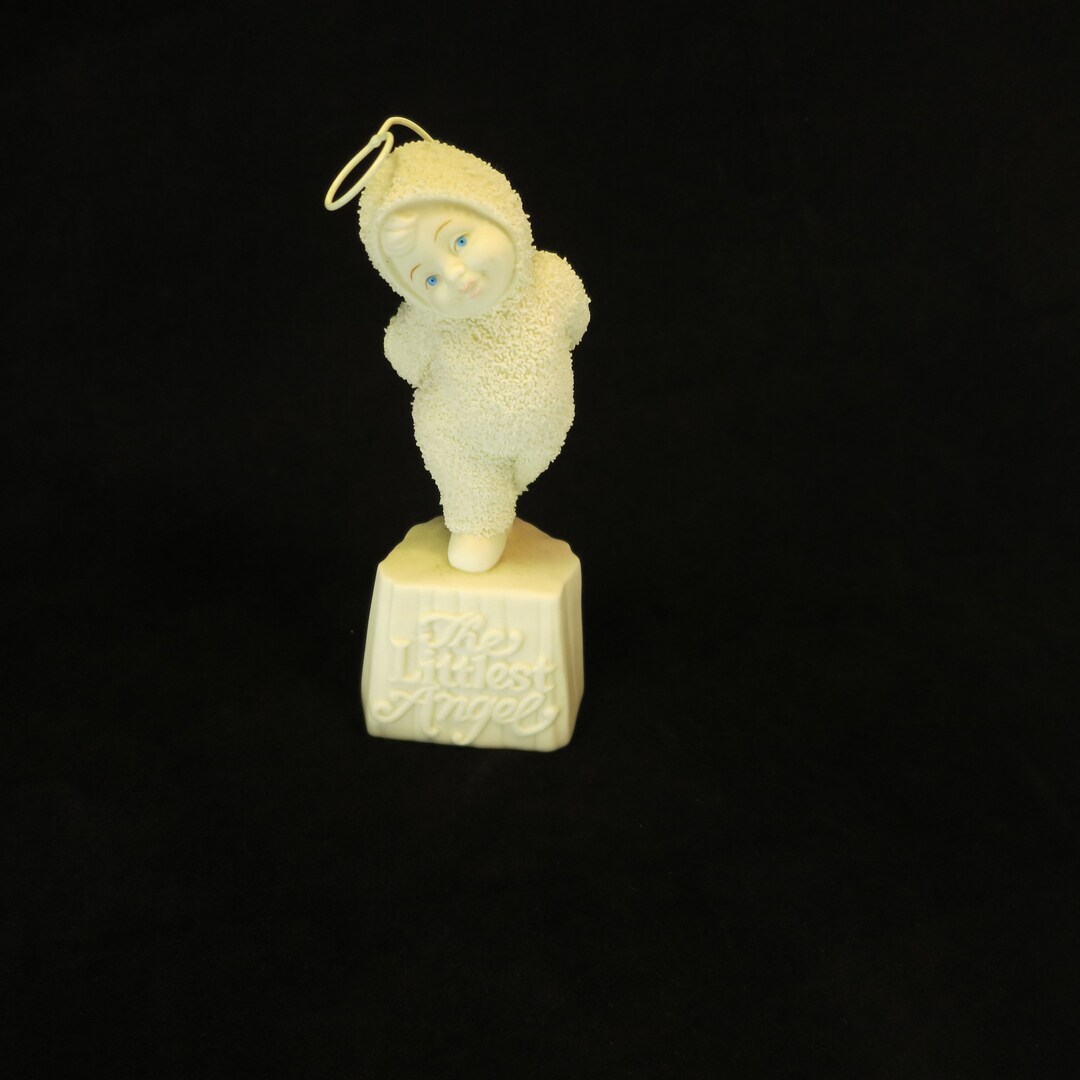 Snowbabies the Littlest Angel Department 56 Item 60911 No Box - Etsy
