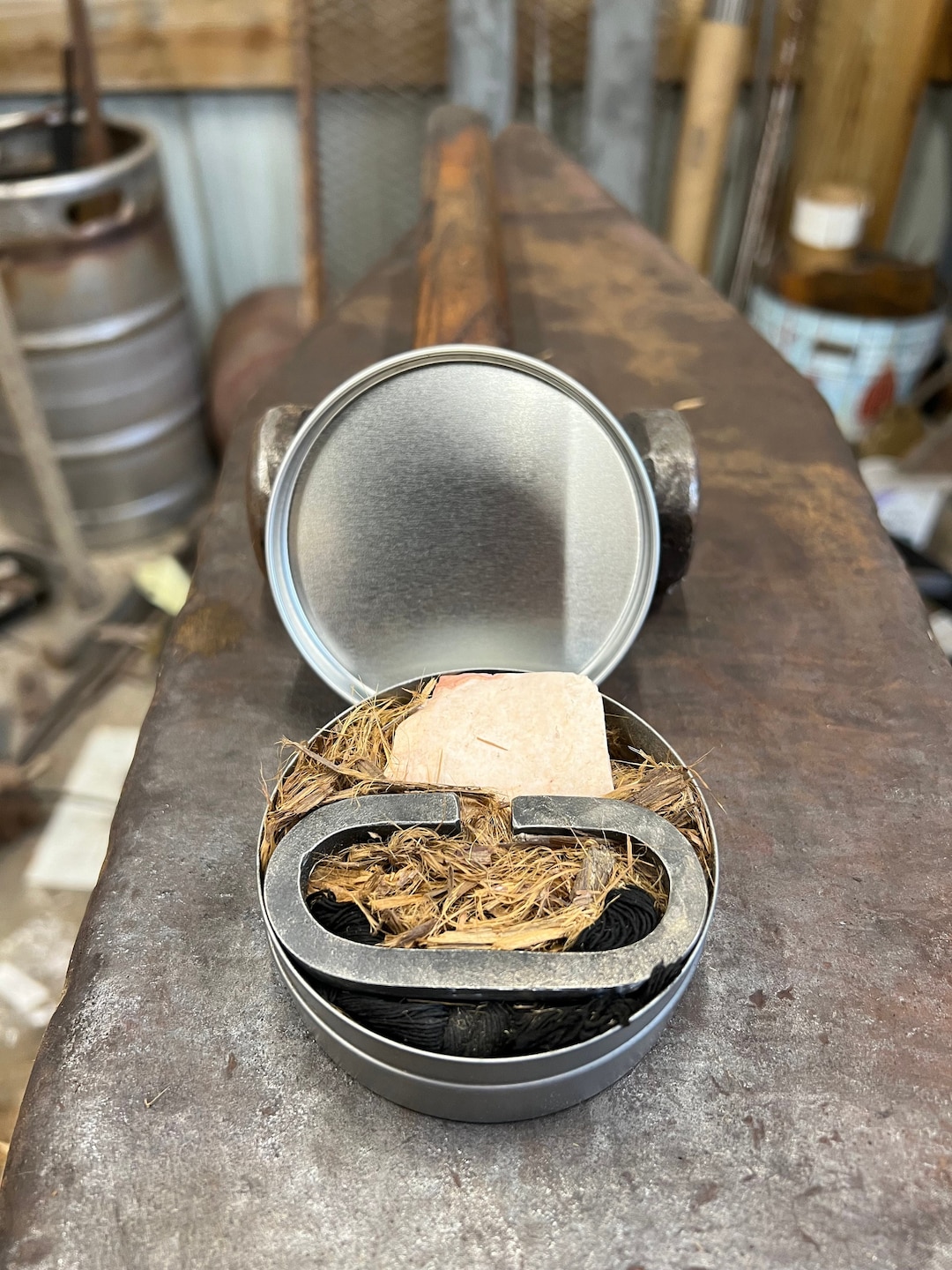 Forged Heavy Duty C-style Flint and Steel Kit - Etsy