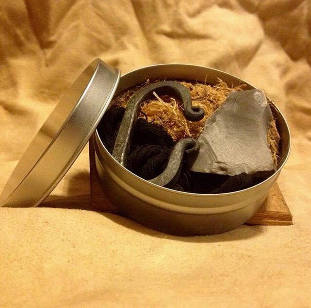Forged Flint and Steel Kit - Etsy
