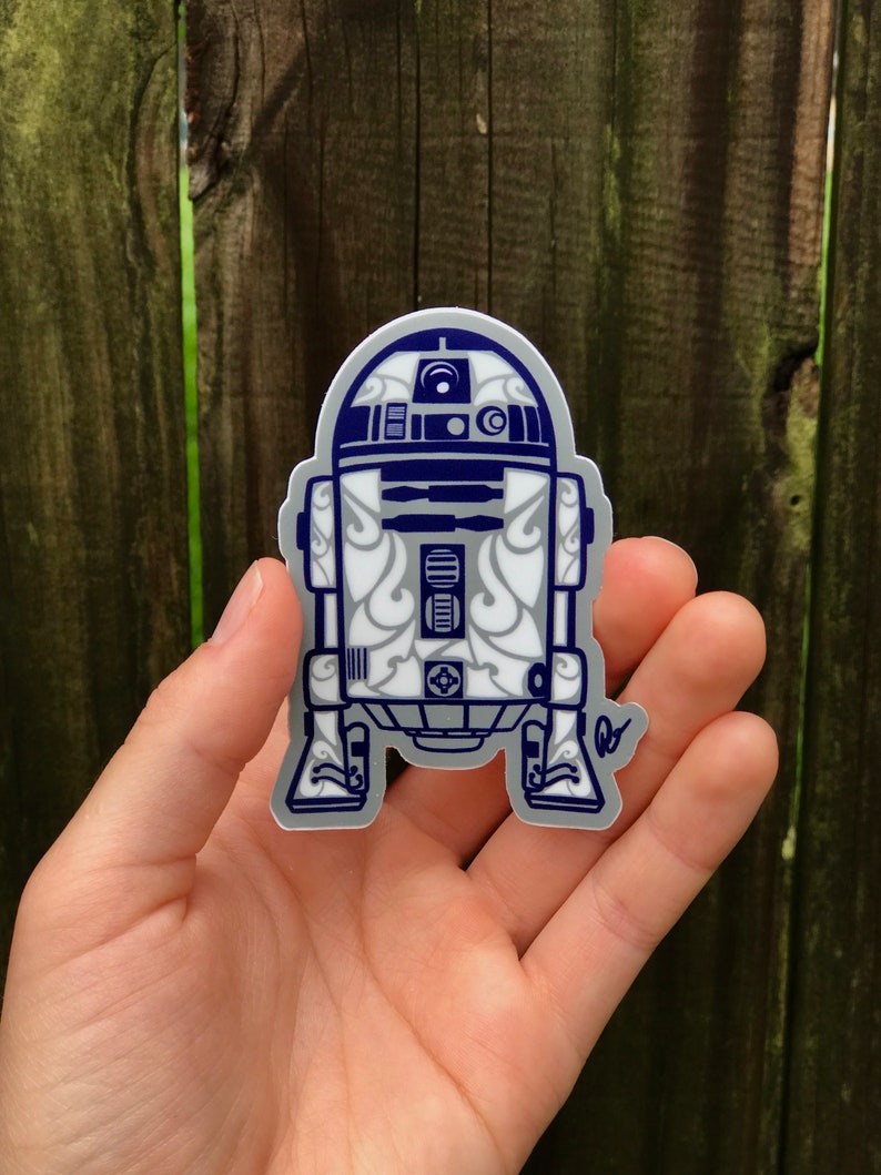 R2D2 Sticker - Etsy