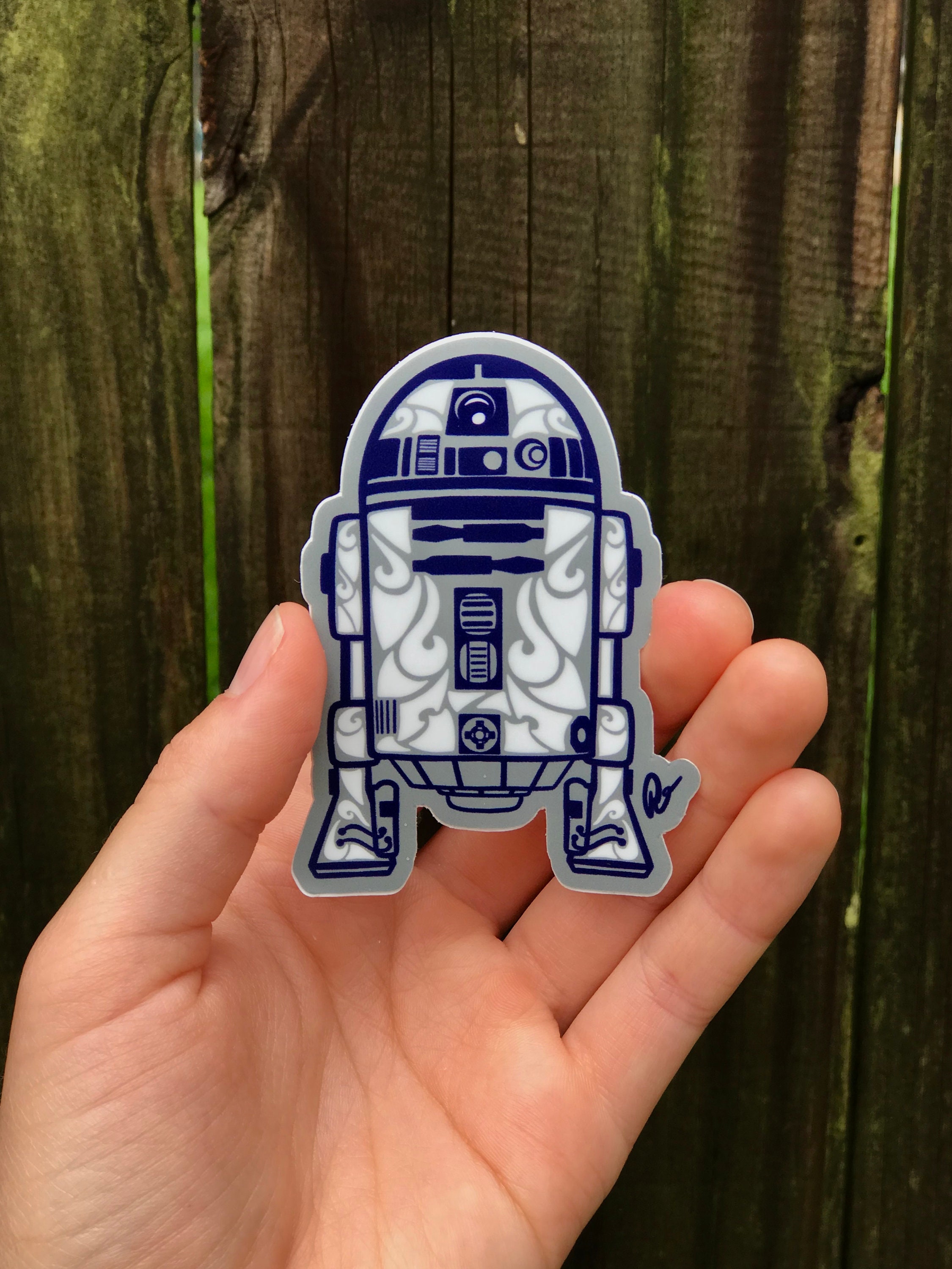 R2D2 Sticker - Etsy