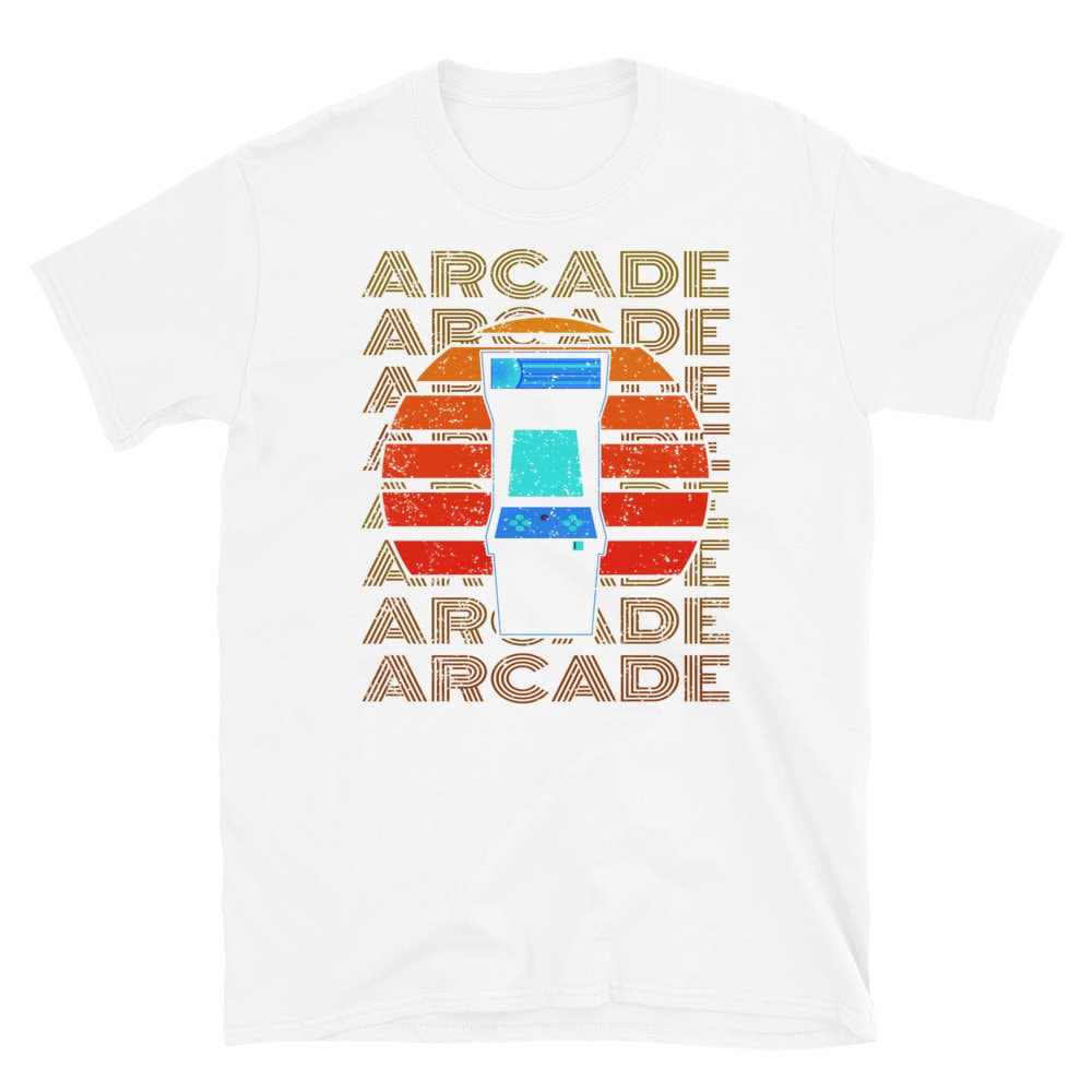 Arcade Tshirt, Vintage Arcade Shirt, Retro Arcade, Old School Shirt ...