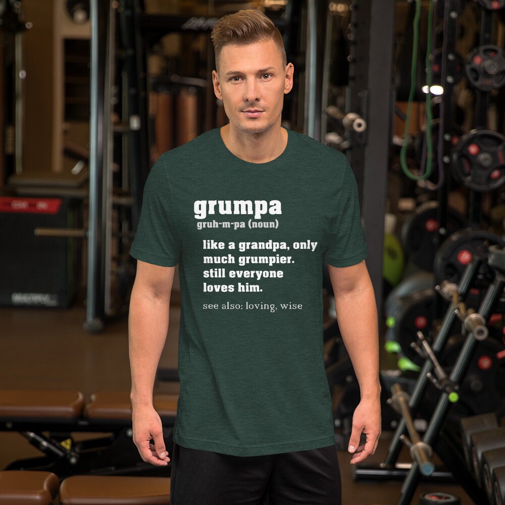 Grumpa Shirt, Grumpa Definition Shirt, Grumpa Like A Regular Grandpa ...