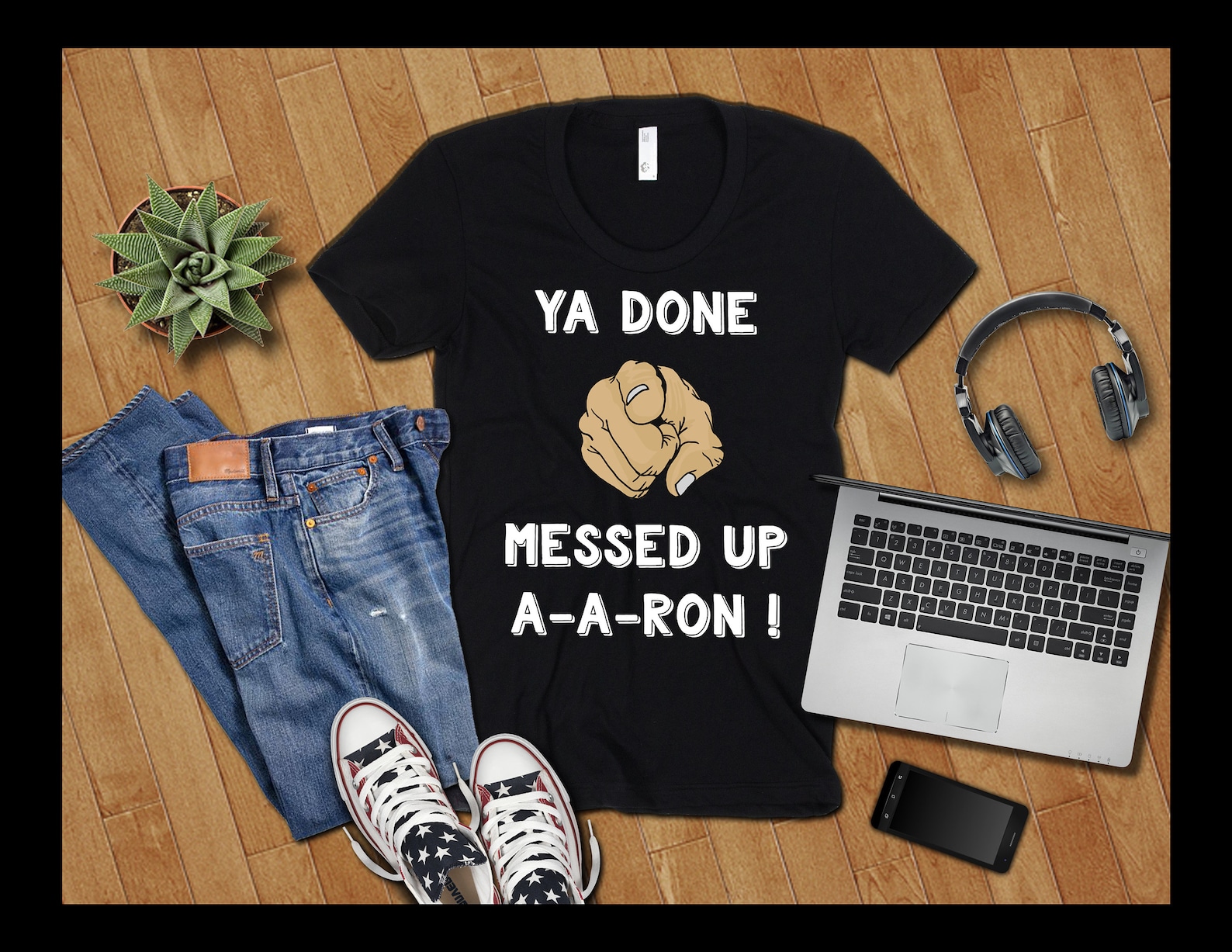 Ya Done Messed up A-a-ron Funny Quote Aaron Tshirt Short-sleeve Unisex ...
