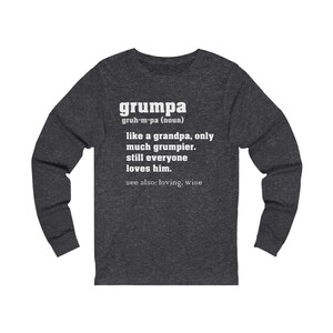 Grumpa Shirt, Grumpa Like a Regular Grandpa Only Grumpier Shirt, Funny ...