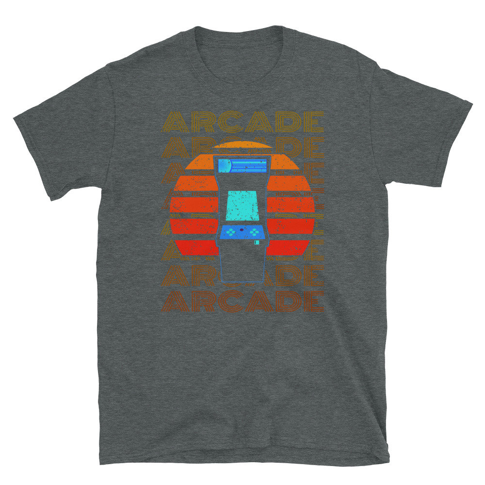 Arcade Tshirt, Vintage Arcade Shirt, Retro Arcade, Old School Shirt ...