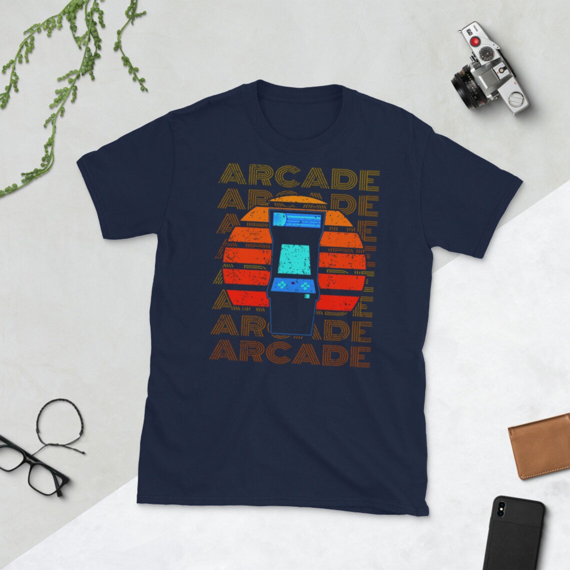 T-shirt Arcade, Chemise Arcade Vintage, Arcade Rétro, Chemise Old ...