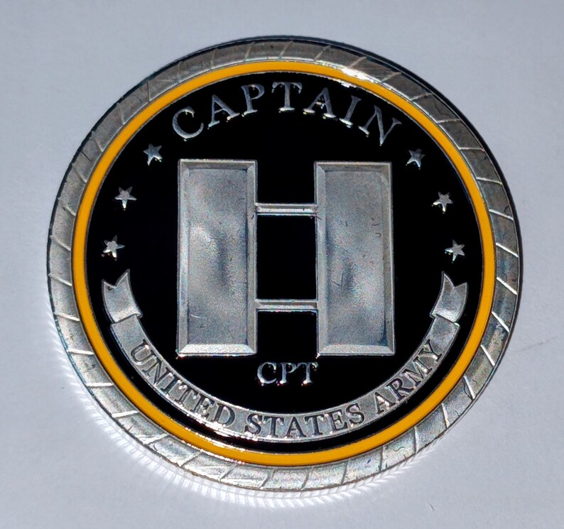 Army Military Rank Challenge Art Coin - Private, Sergeant, Corporal ...