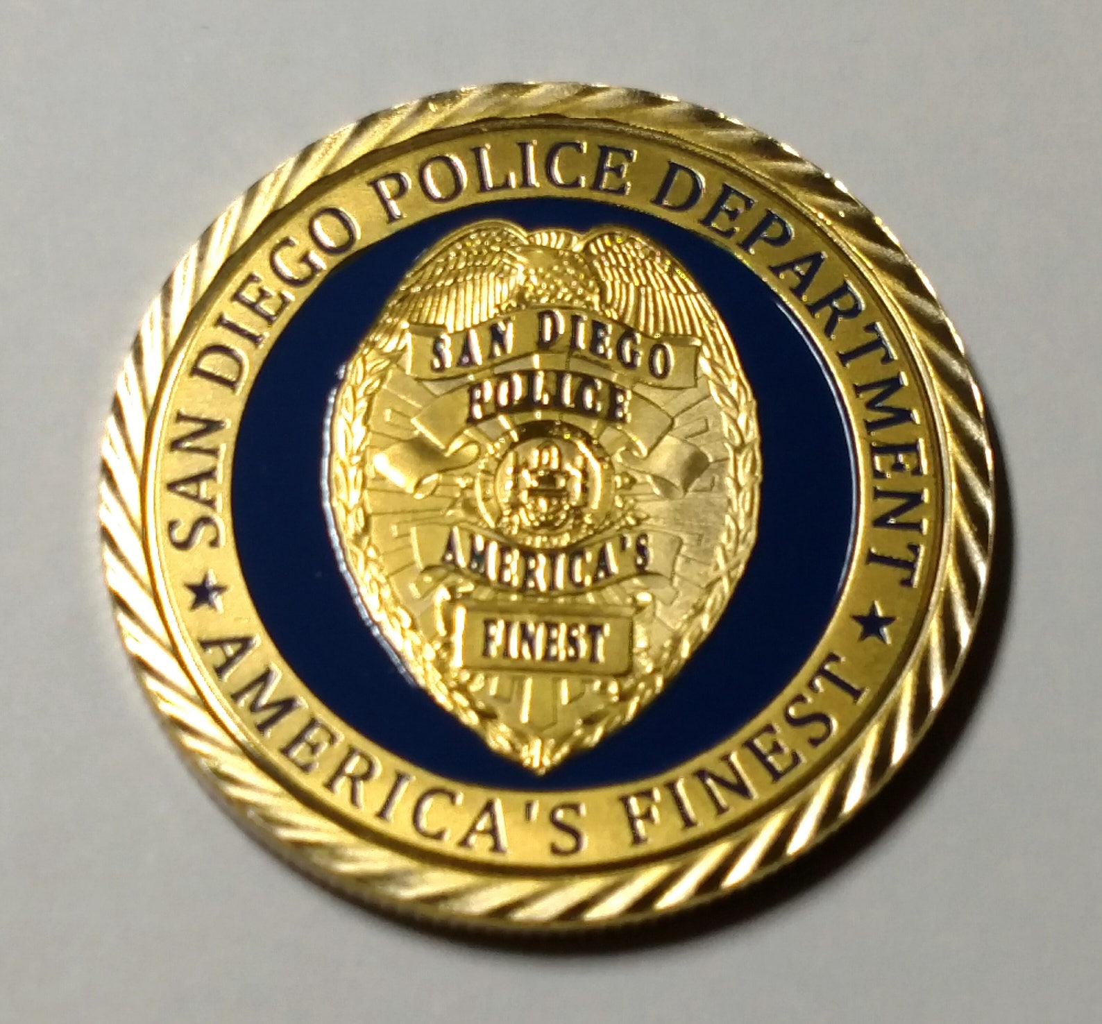 Police Law Enforcement Challenge Art Coin CHOOSE YOURS - Etsy