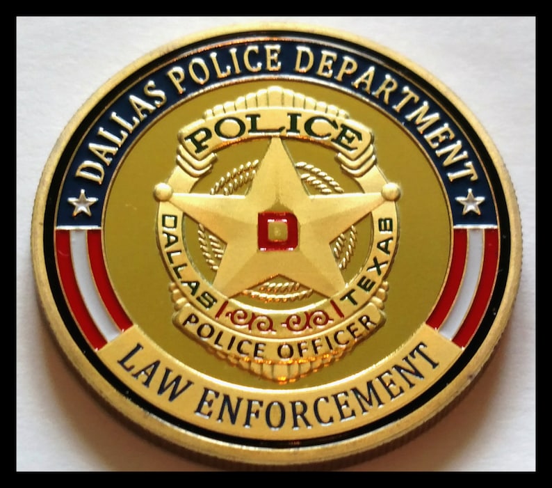 Police Law Enforcement Challenge Art Coin CHOOSE YOURS | Etsy