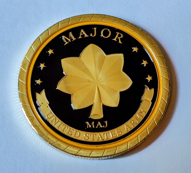 Army Military Rank Challenge Art Coin - Private, Sergeant, Corporal ...