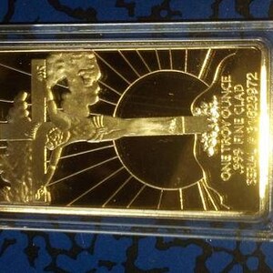 Jesus Last Supper Religious Gold Plated Art Bar - Etsy