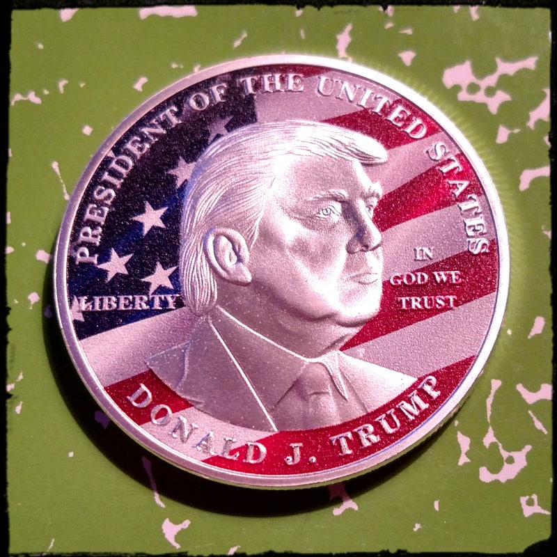 Trump Challenge Coins - Etsy