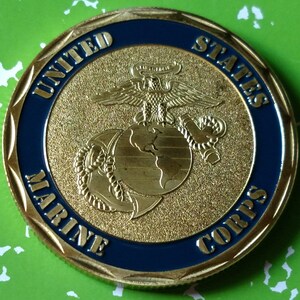 Marine Corps Military Regiment Challenge Art Coin - 1st Through 25th ...