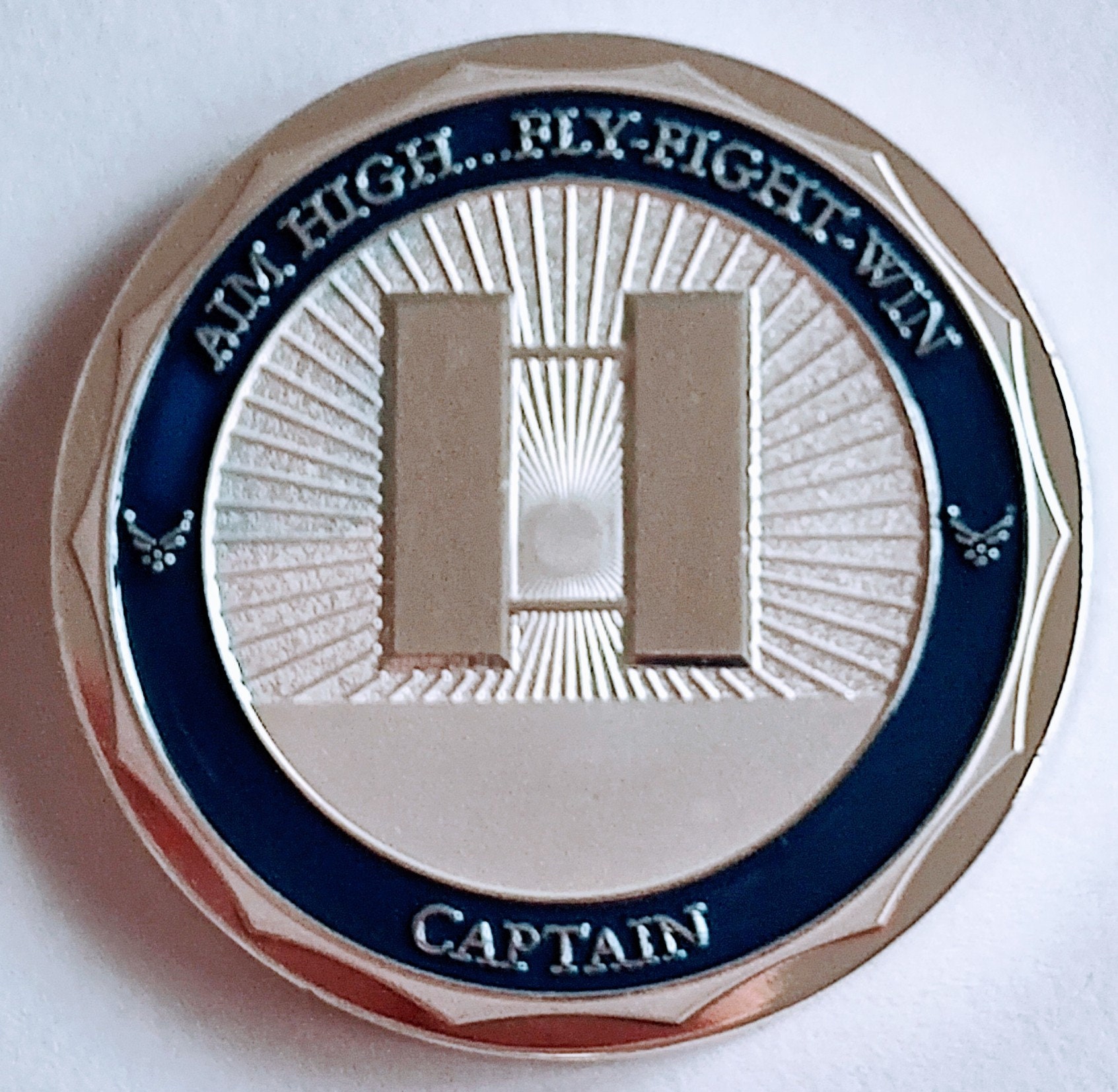 Air Force Military Rank Challenge Art Coin - Airman, Captain, Sergeant ...