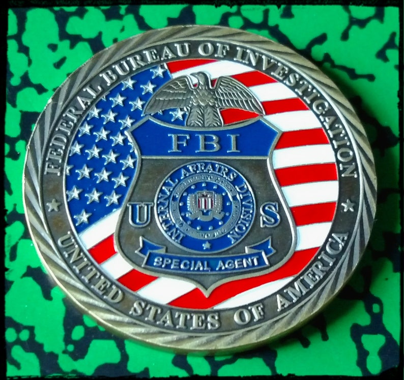 FBI Federal Bureau of Investigations Saint Michael Large - Etsy