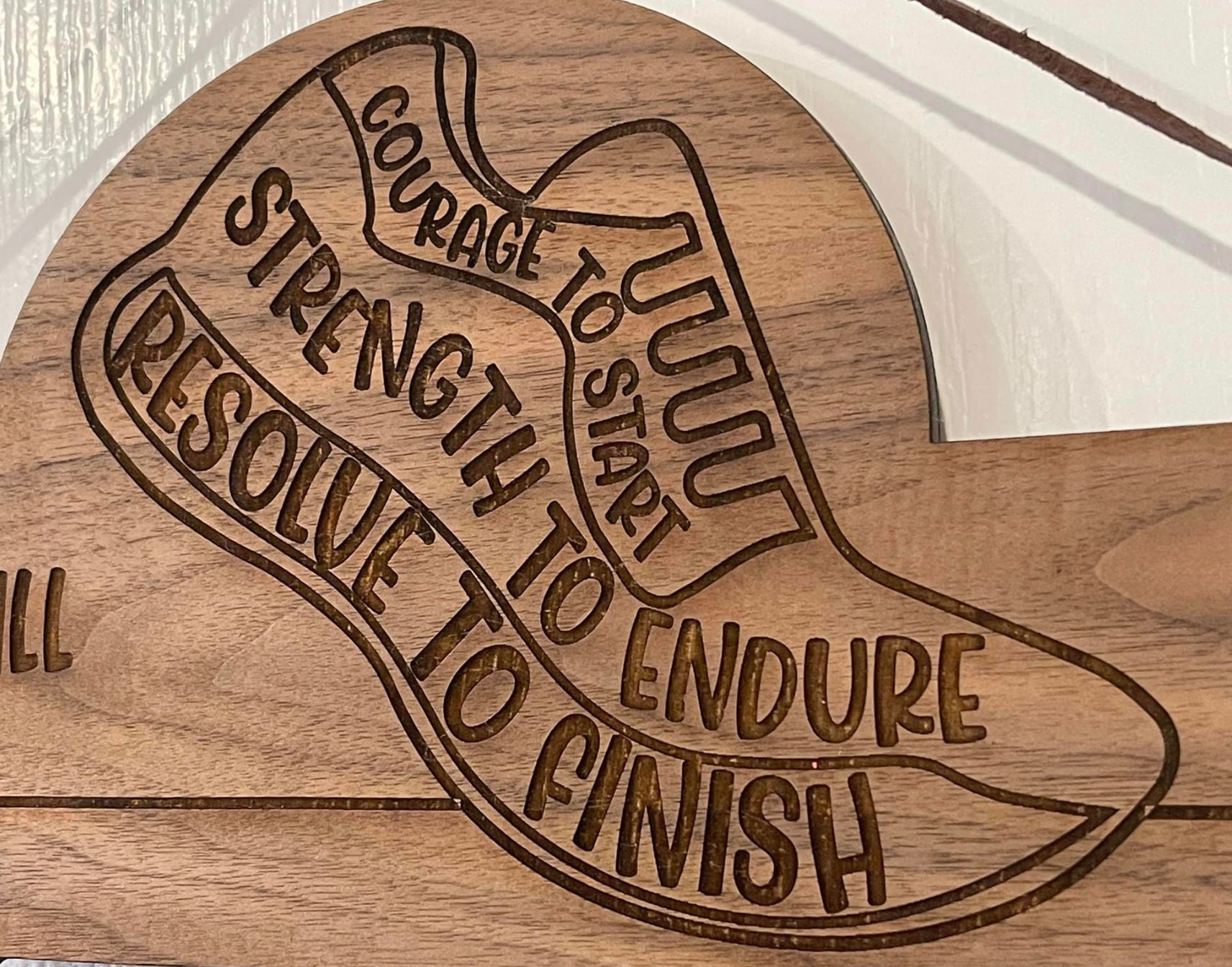 Running Shoe With Quote SVG - Etsy