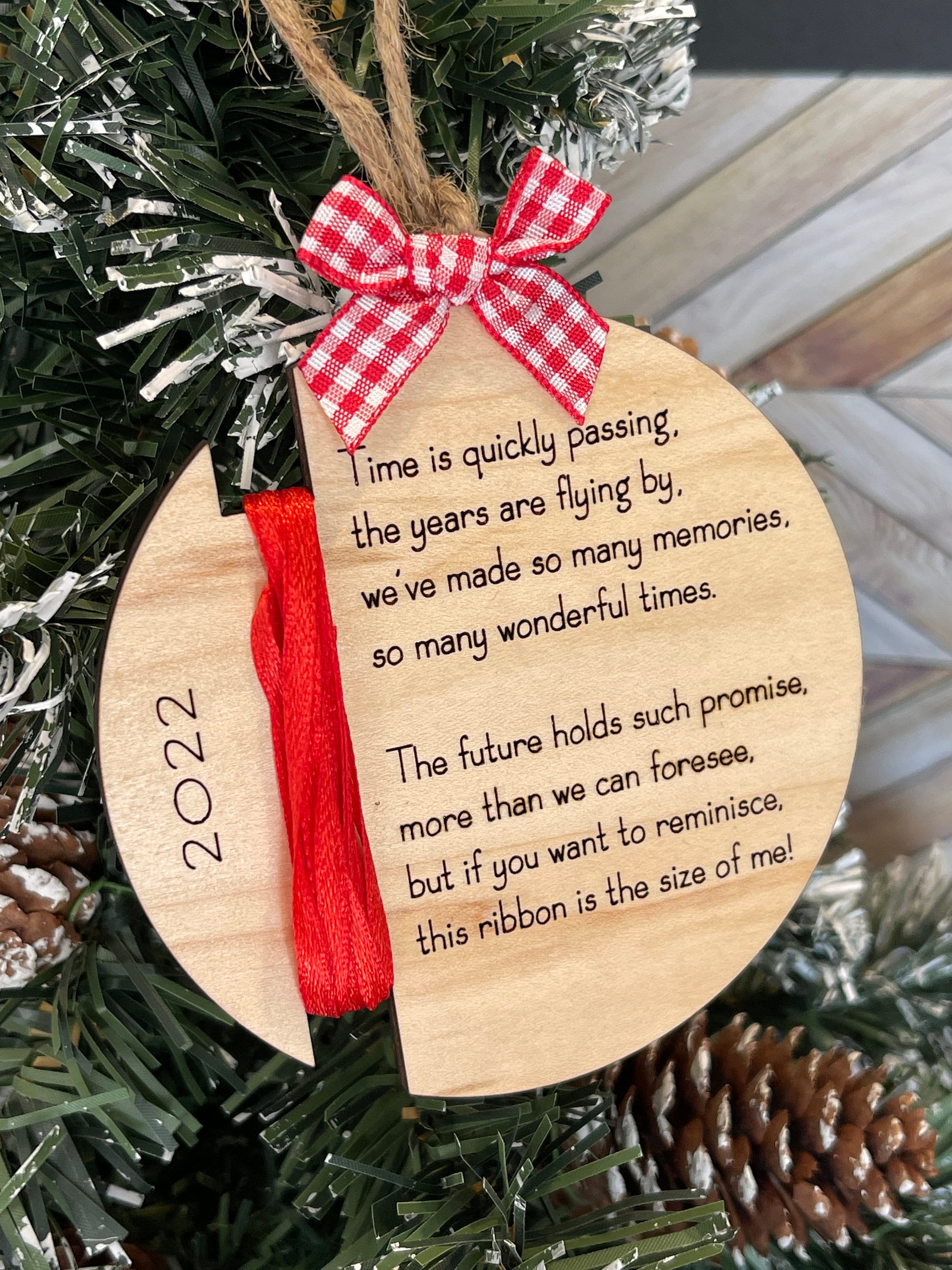 Ribbon Child Measurement Ornament Digital File! - Etsy