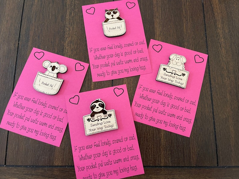 Digital File SVG Pocket Pal Baby Animals - Etsy